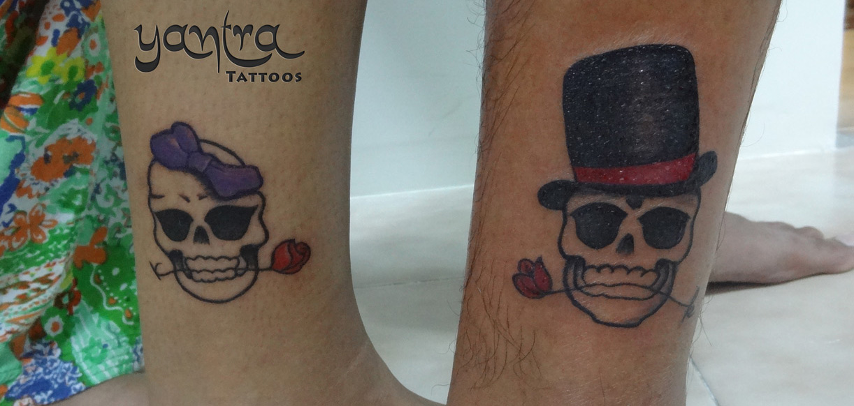 Skeleton Wedding Tattoo